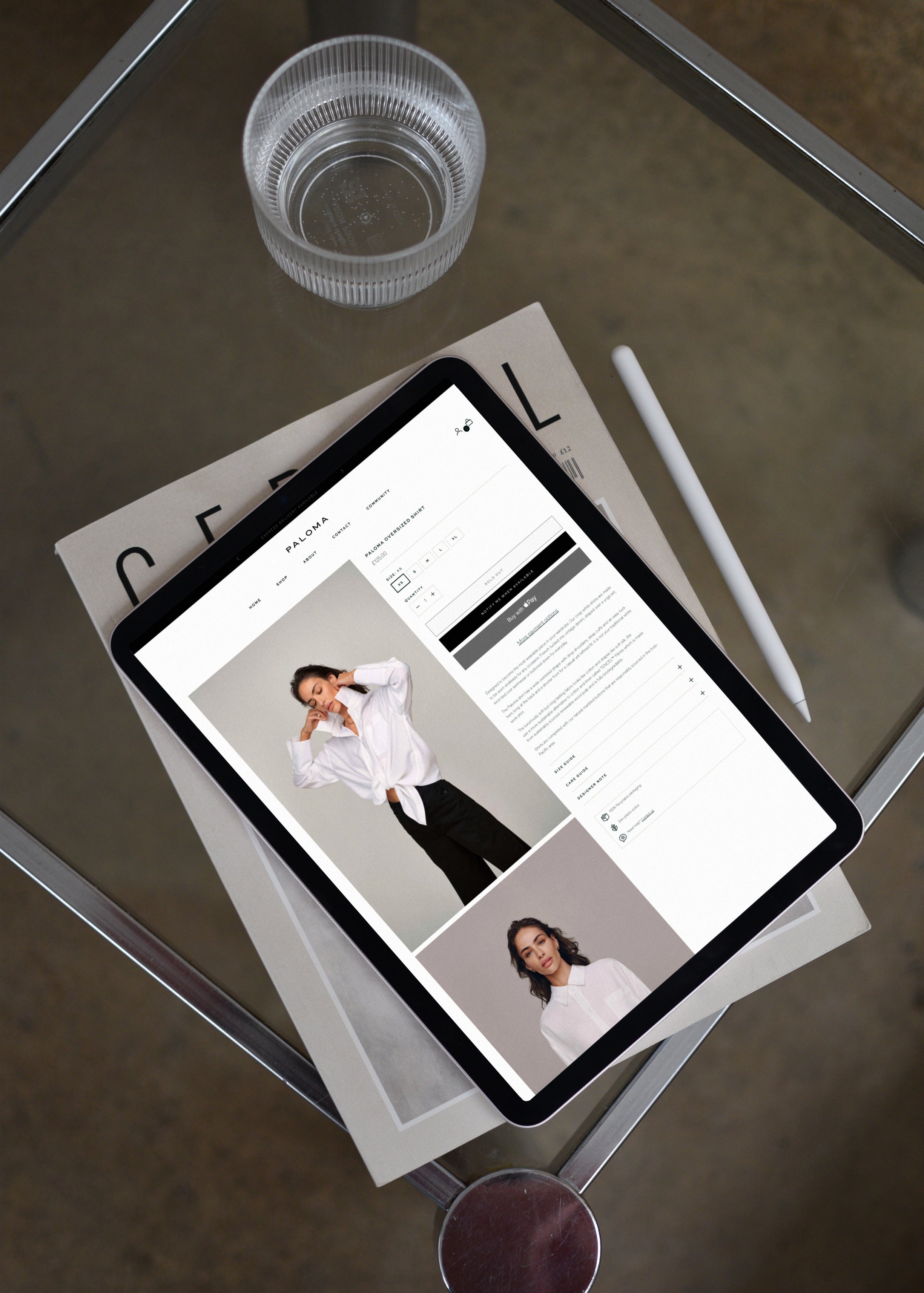 Paloma Shirt · Brand Identity by Studio Blanche